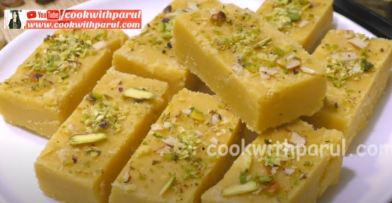 Besan Milk Cake Recipe | How to make Besan Milk cake at Home | Easy ...