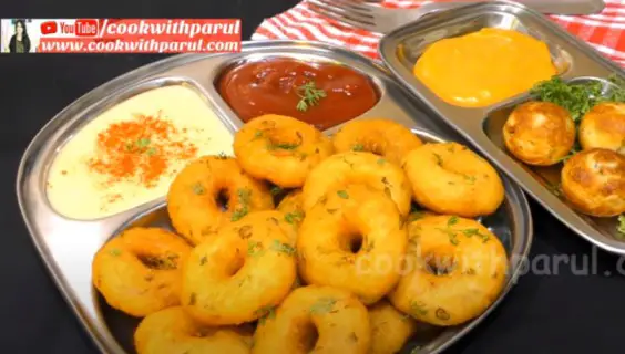 Rice Vada Recipe | Medu Vada Recipe | How to Make Rice Vada