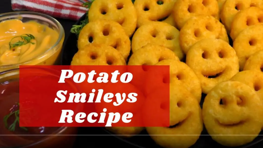Easy Potato Smileys Recipe | Smiley French Fries Recipe | Potato Smiley ...