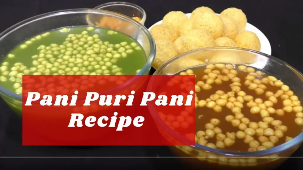 Pani Puri Meetha Pani Recipe | How to make Meetha Pani for Pani Puri ...