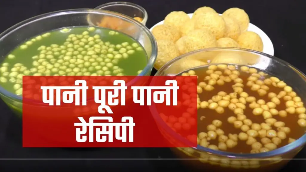 Pani Puri Ka Pani | पानी पूरी पानी बनाने की विधि | पानी पूरी मीठा पानी ...
