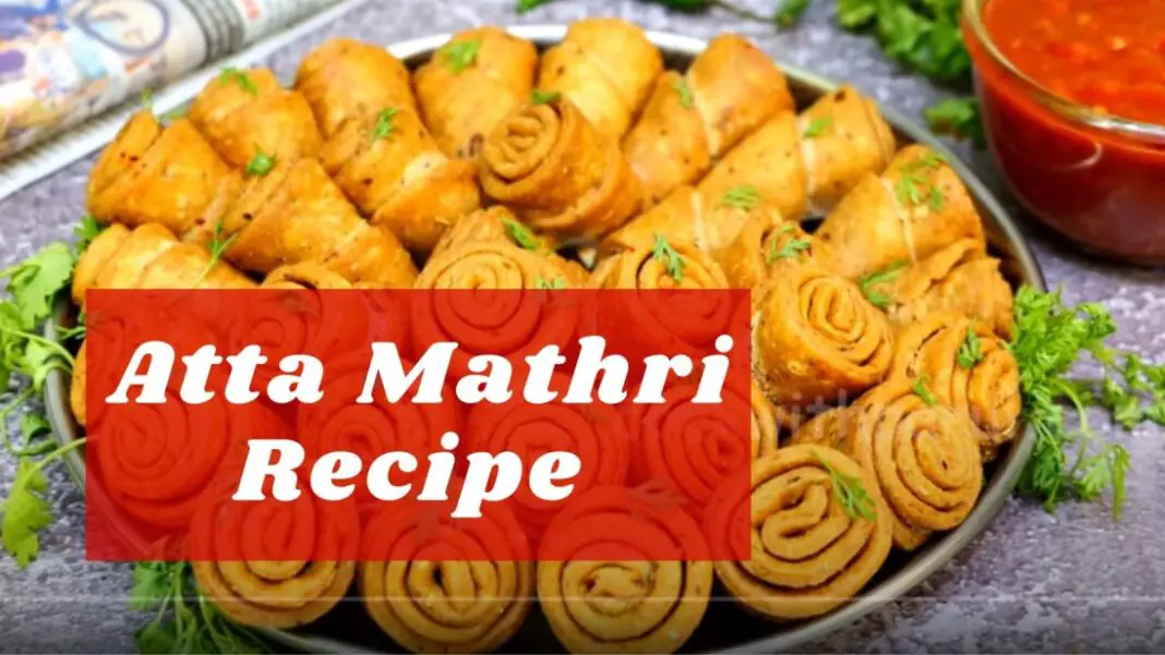 Atta Mathri Recipe | How to make wheat flour Mathri at Home | Roll Cone Mathri Recipe - Cook ...
