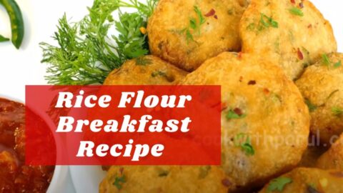 Easy Rice Flour Breakfast Recipe | How to make Rice Flour Breakfast ...
