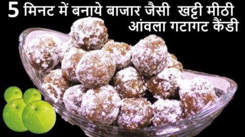 Amla Candy Recipe | How to make Gooseberry Candy at Home | Instant ...