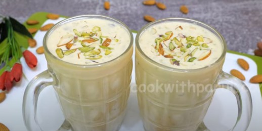 Easy Badam Milkshake Recipe | Badam Shake Recipe | Almonds Milkshake Recipe