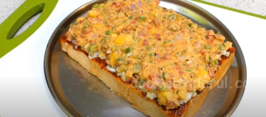 Crispy Cheesy Pav Recipe | How to make Crispy Cheesy Pav | Cheese Pav ...