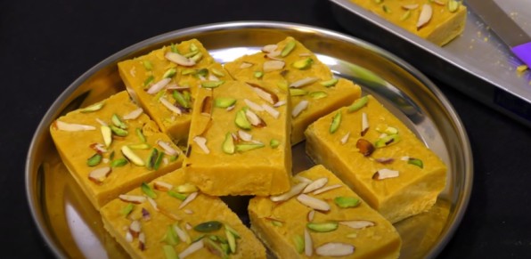Besan Barfi Recipe | How to make Gram Flour Barfi | Besan Ki Barfi ...