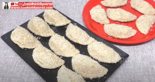 Wheat Flour Samosa Recipe | How to make Wheat Flour Samosa | Gujiya ...