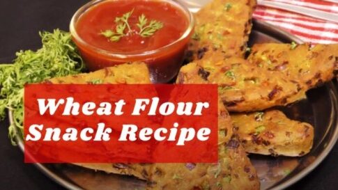 Wheat Flour Snacks Recipe | How to make Snacks with Wheat Flour | Wheat ...