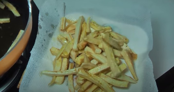 Banana French Fries Recipe | How to make Banana French Fries | Green ...