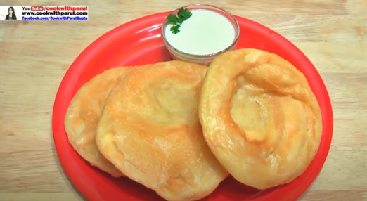 Poori Paratha Recipe | How to make Poori Paratha at Home | Puri Paratha ...