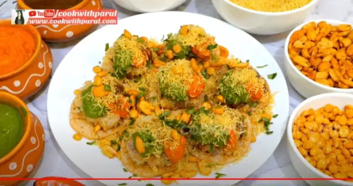 Sev Puri Chaat Recipe | How to make Sev Puri Chaat at Home | Papdi ...