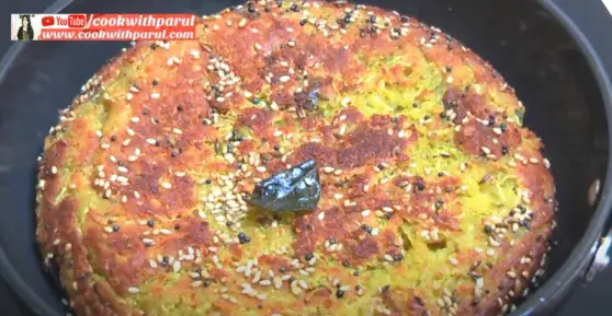 Vegetable Handvo Recipe | How to make Veg Handvo at Home | Instant ...