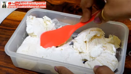 Layered Vanilla Ice Cream Recipe | How to make Layered Ice Cream at ...