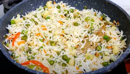 Vegetable Pulao Recipe | How to make Vegetable Fried Rice at Home | Veg ...
