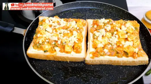 Paneer Sandwich Recipe | How to make Paneer Sandwich | Cheese Sandwich ...
