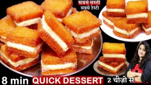 Bread Malai Toast Recipe | How to make Bread Malai Toast | Bread Malai ...