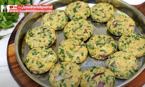 Methi Vada Recipe | How to make Methi Vada at Home | Methi Leaves Vada ...