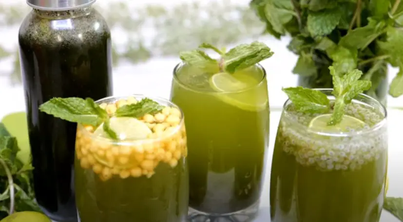 Nimbu Pudina Sharbat Recipe | Lemon Mint Sharbat Recipe | Summer Drink ...