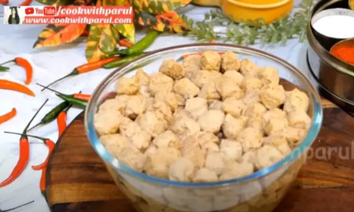 Veg Soya Nuggets Recipe | Veg Nuggets Recipe | Veg Chicken Nuggets ...