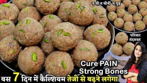 Healthy Laddu Recipe | How to make Healthy Laddu at Home | Healthy ...