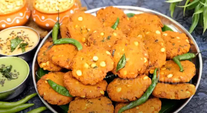 Dal Masala Vada Recipe | How to make Masala Vada at Home | Street Style ...