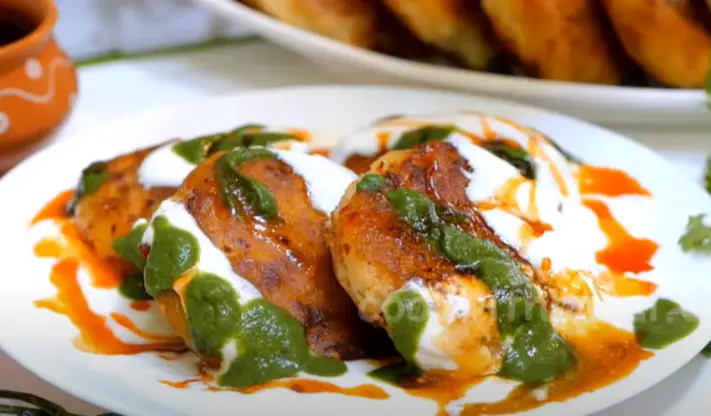 Aloo Vada Chaat Recipe | Instant Aloo Tikki Recipe | Easy Chaat Recipe ...