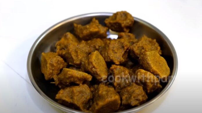 Moong Dal Badi Ki Sabji Recipe | How to make Moong Dal Badi Ki Sabji ...