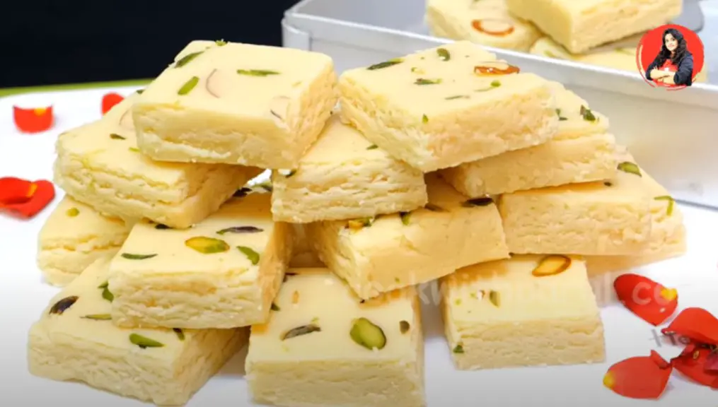 Malai Milk Barfi Recipe | How to make Milk Barfi at Home | Malai Barfi ...