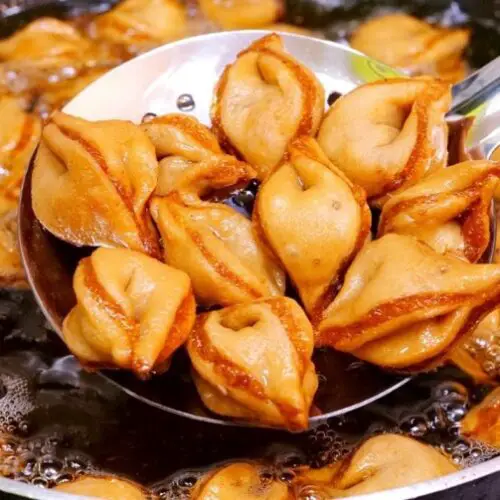 Flower Aloo Samosa Recipe | How to make Flower Samosa at Home | Easy ...