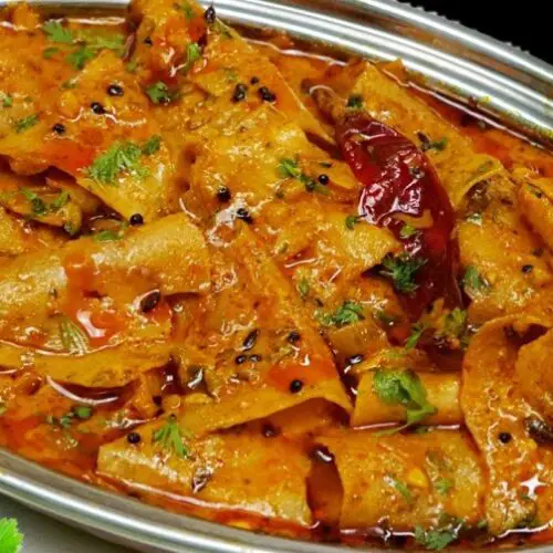 Papad Ki Sabzi Recipe | How to make Papad Sabzi at Home | Papad Sabji ...