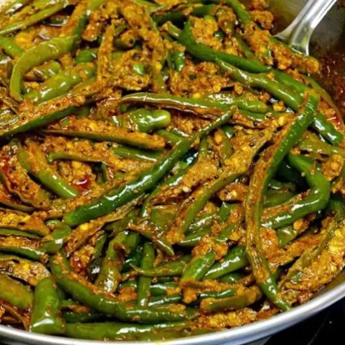 Dahi Mirchi Fry Recipe | How to make Dahi Mirchi Fry | Dahi Mirchi Ki ...